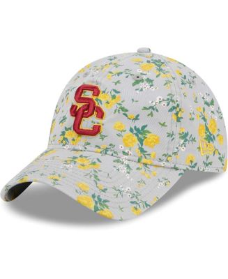 Women's New Era Gray USC Trojans Bouquet 9TWENTY Adjustable Hat - Macy's