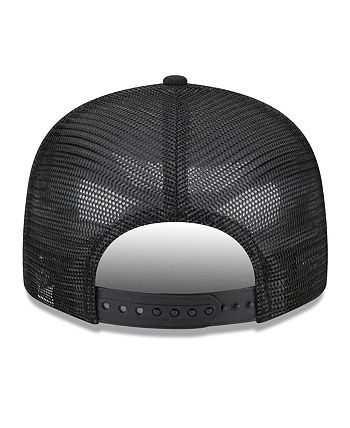 New Era Men's Black The Jetsons George Jetson Trucker 9FIFTY Snapback ...