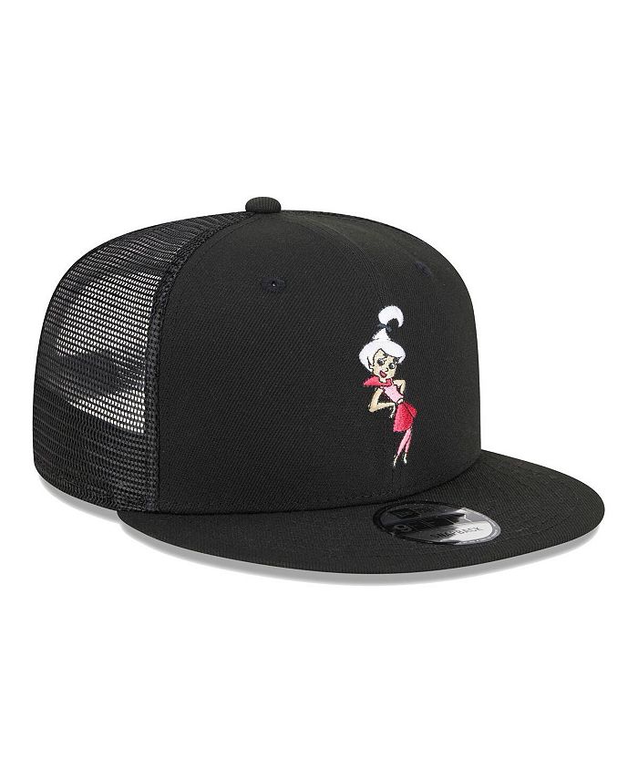 New Era Men's Black The Jetsons Judy Jetson Trucker 9FIFTY Snapback Hat ...