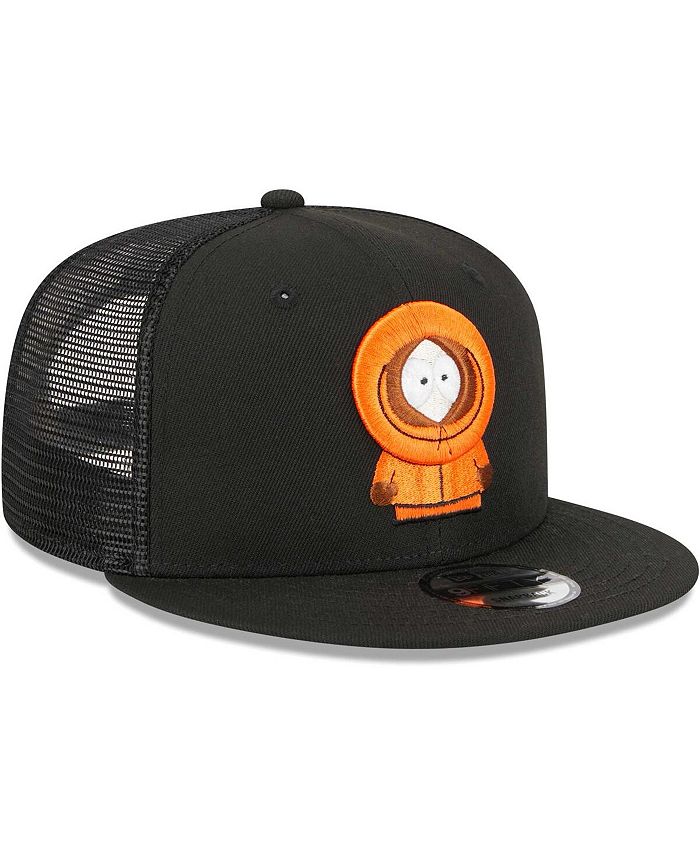 New Era Men's Black South Park Kenny Trucker 9FIFTY Snapback Hat - Macy's