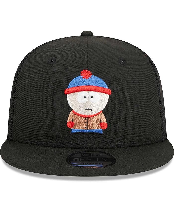 New Era Men's Black South Park Stan Trucker 9FIFTY Snapback Hat - Macy's