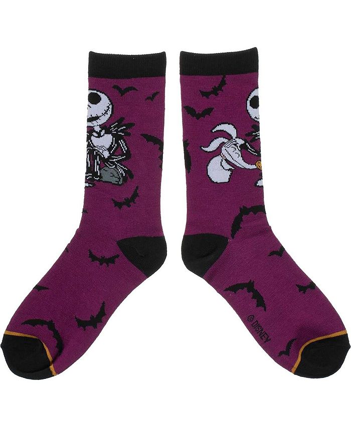 Bioworld Men's The Nightmare Before Christmas Three-Pack Crew Sock Set ...