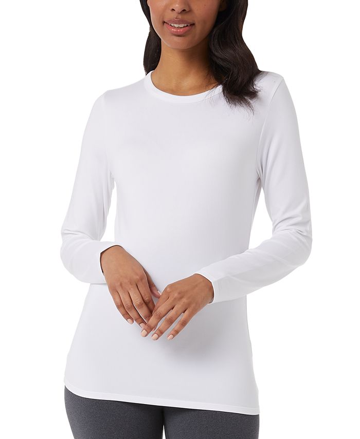32 Degrees Women's Easy Wear Crewneck Top - Macy's
