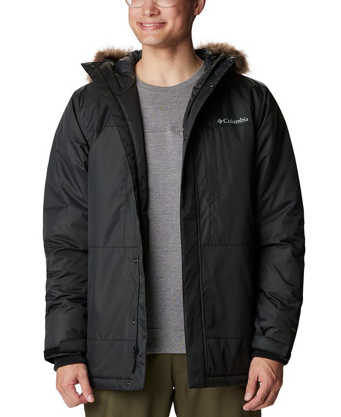 Columbia Men's Leif Trail Faux-Fur Parka Jacket - Macy's