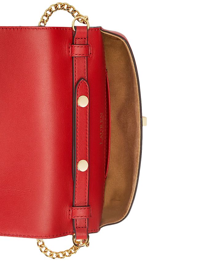 Lauren Ralph Lauren Leather Crossbody Tech Case - Macy's