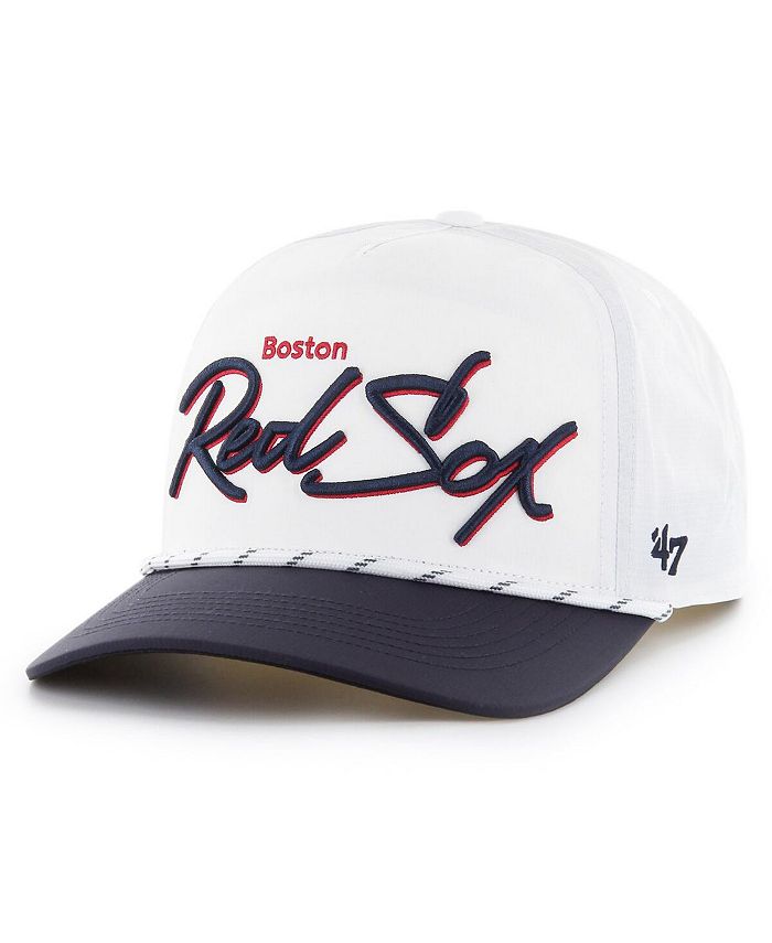 '47 Brand Men's White Boston Red Sox Chamberlain Hitch Adjustable Hat ...