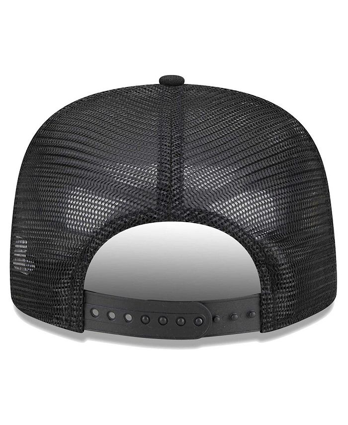 New Era Men's Black Los Angeles Rams Instant Replay 9FIFTY Snapback Hat ...