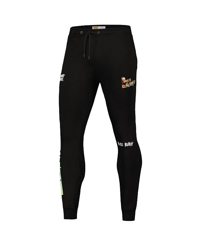 Freeze Max Men's Bugs Bunny Black Looney Tunes Delightful Jogger Pants ...