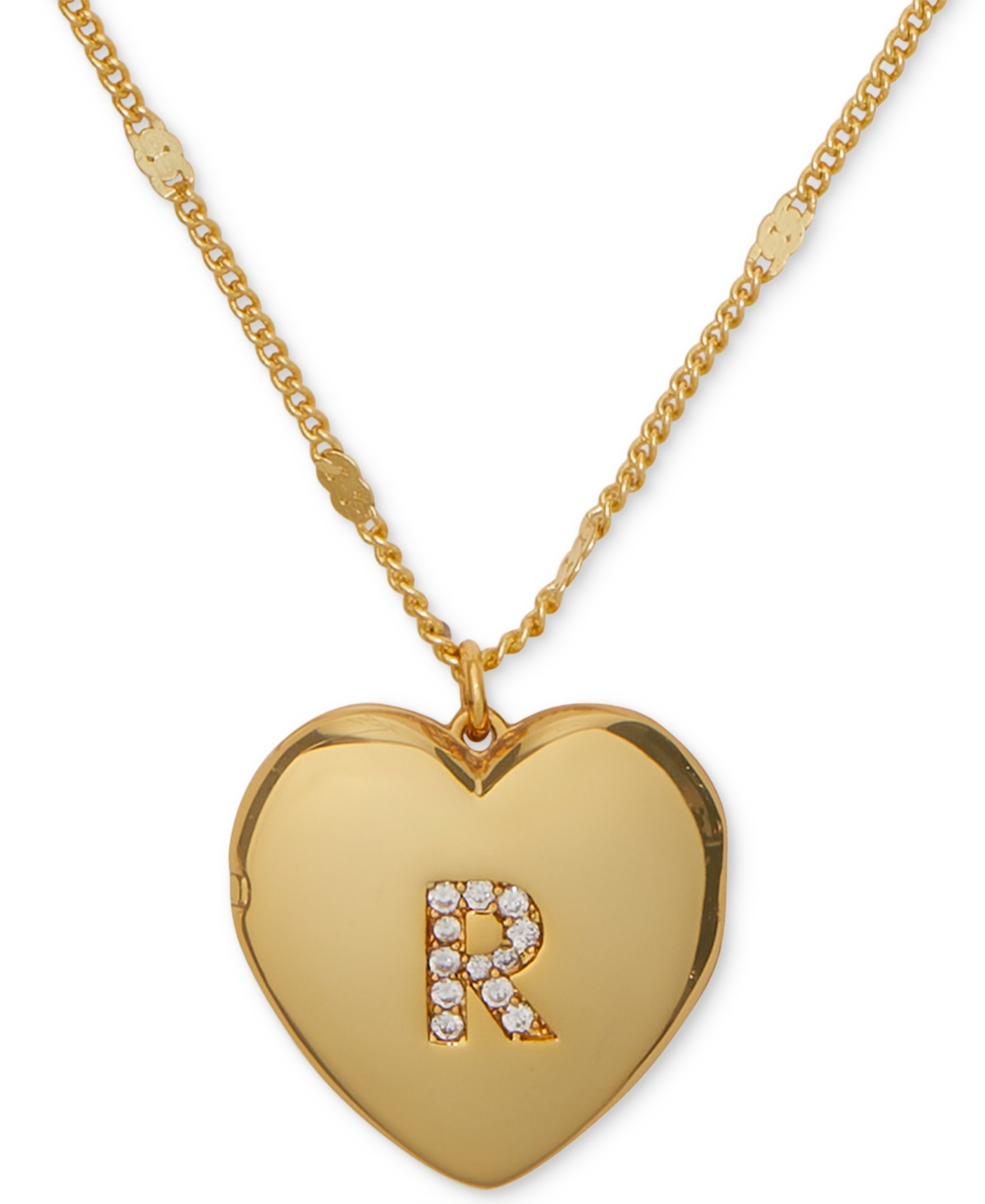 Click here for Kate Spade New York Gold-Tone Crystal A Locket Pen... prices