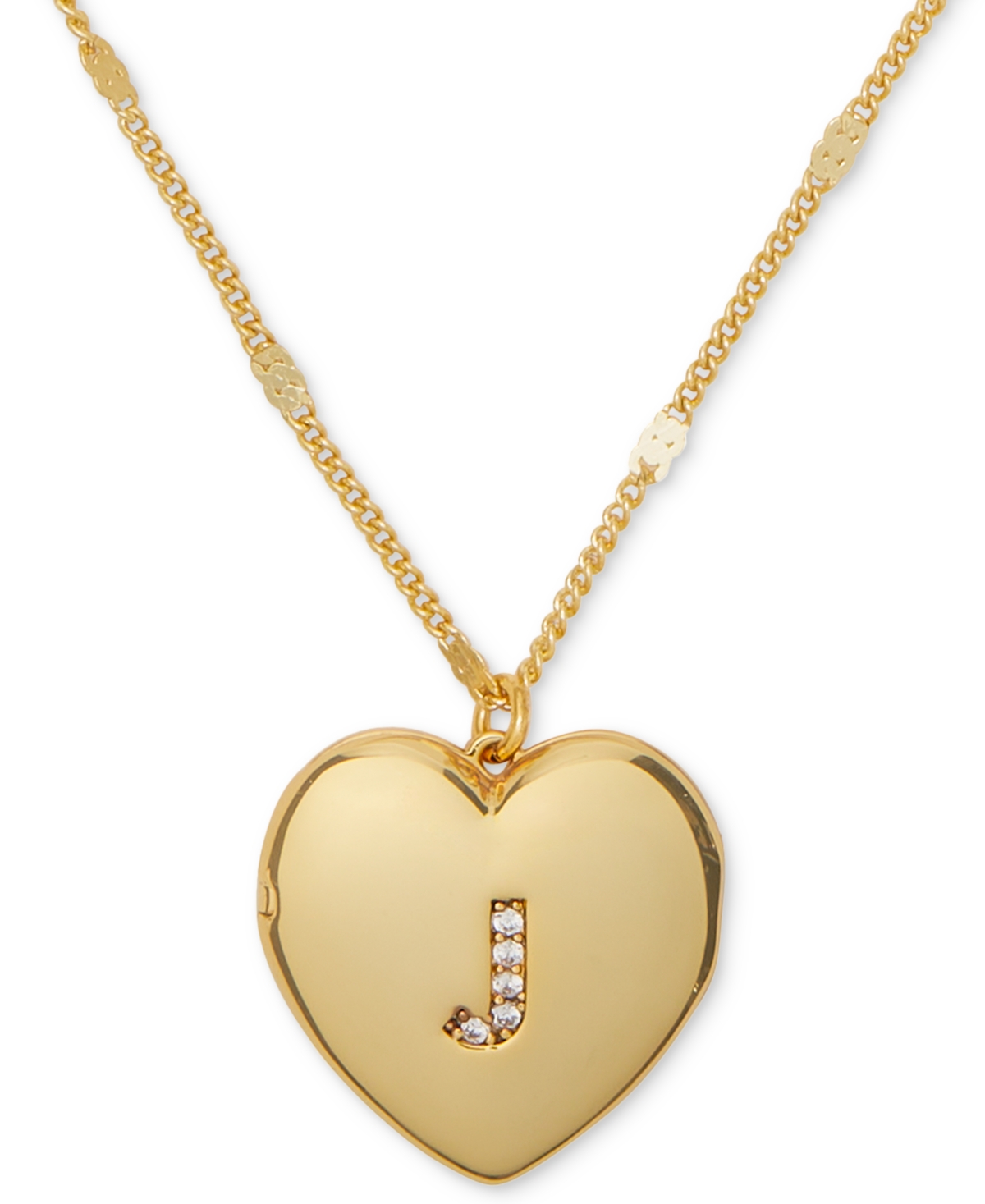 Click here for Kate Spade New York Gold-Tone Crystal A Locket Pen... prices