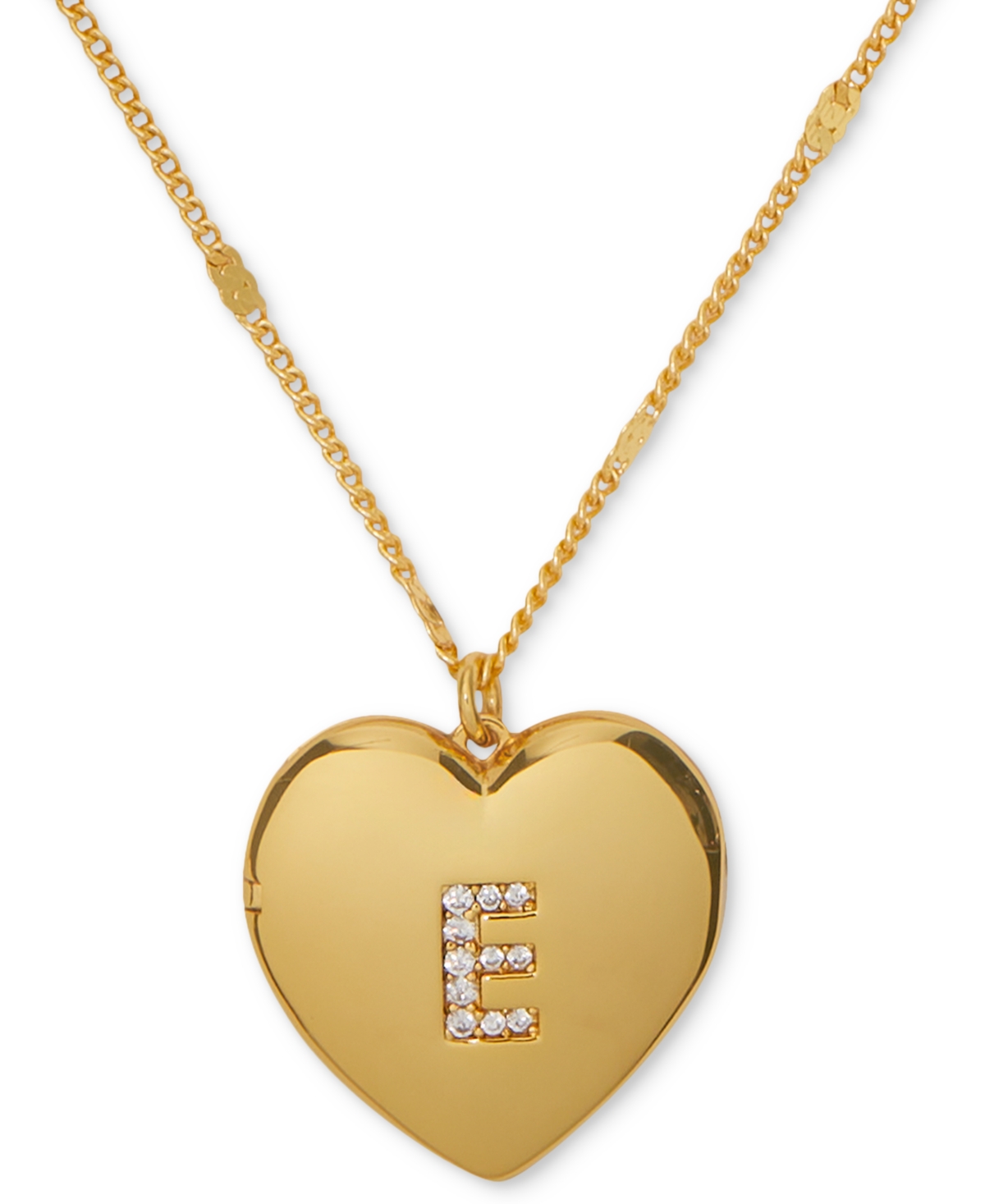 Click here for Kate Spade New York Gold-Tone Crystal A Locket Pen... prices