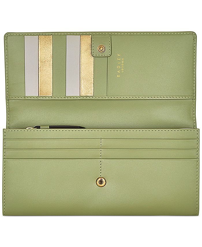 Radley London Bird Watching Large Leather Flap Over Wallet - Macy's