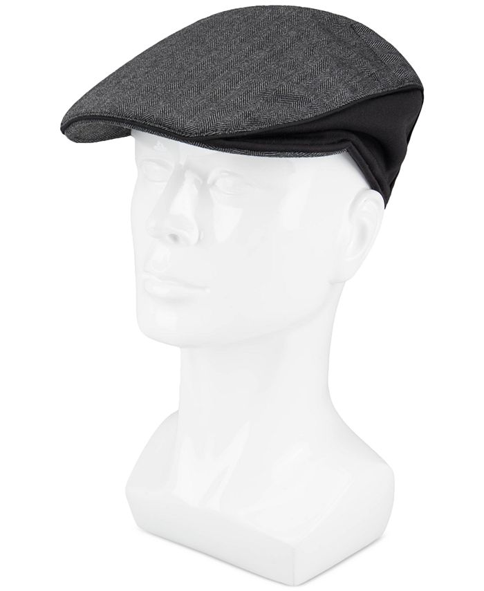 Kenneth Cole Reaction Men's Stretch Colorblocked Flat Top Ivy Hat - Macy's
