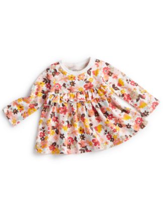 First Impressions Toddler Girls Blooms Ruffled Shirt, Created for Macy ...