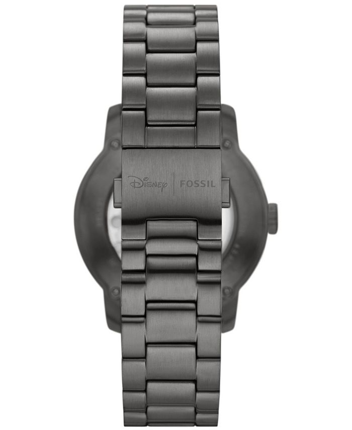 Fossil Unisex Disney x Fossil Limited Edition Three-Hand Smoke ...