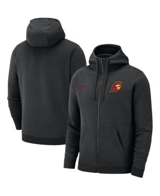Men's Nike Black USC Trojans Club Full-Zip Hoodie - Macy's