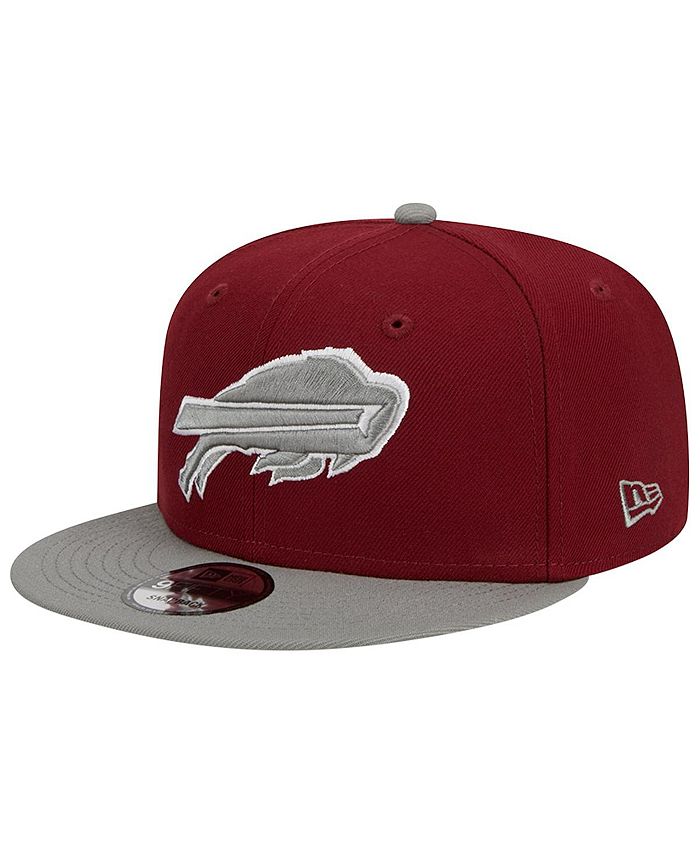 New Era Men's Cardinal, Gray Buffalo Bills 2Tone Color Pack 9FIFTY ...