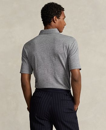 Polo Ralph Lauren Men's Classic-Fit Cotton-Linen Polo Shirt - Macy's