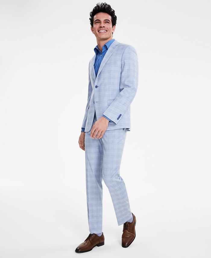 Alfani Men's Slim-Fit Stretch Solid Suit Separates, Created for Macy's ...