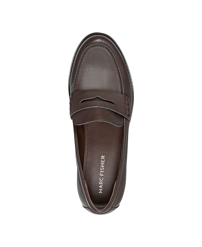 Marc Fisher Women's Ilithia Slip-on Dress Penny Loafers - Macy's