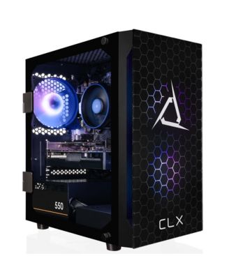 CLX SET Gaming Desktop - AMD Ryzen 5 5500 3.6GHz 6-Core Processor, 8GB ...