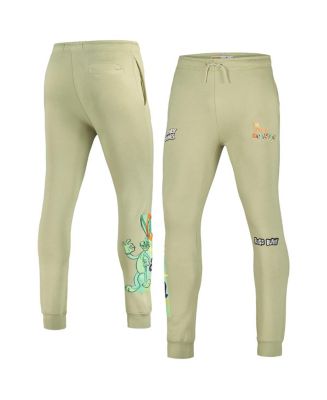 Men's Freeze Max Bugs Bunny Green Looney Tunes Delightful Jogger Pants ...
