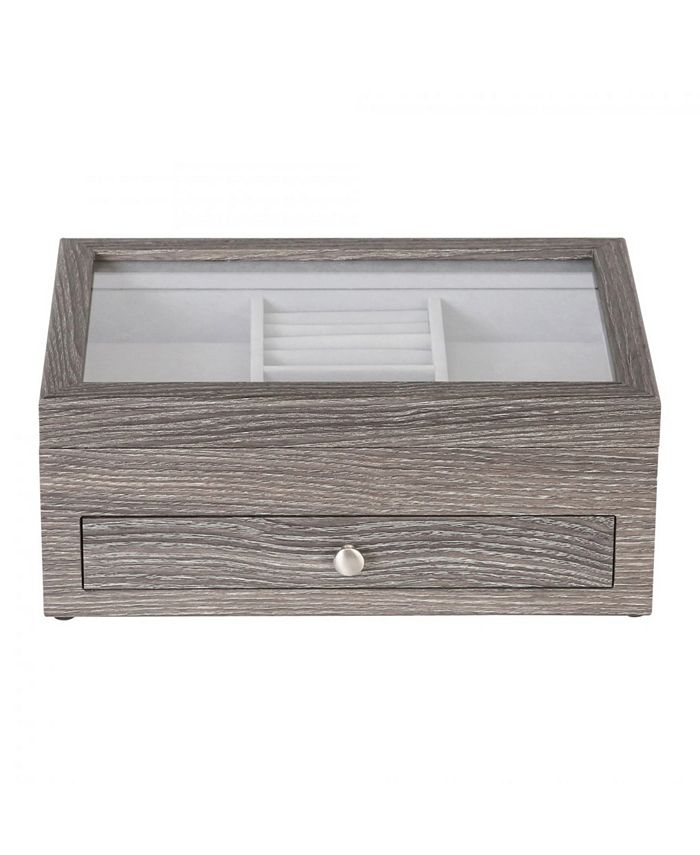 Mele & Co Ardene Jewelry Storage Case Woodgrain Veneer - Macy's
