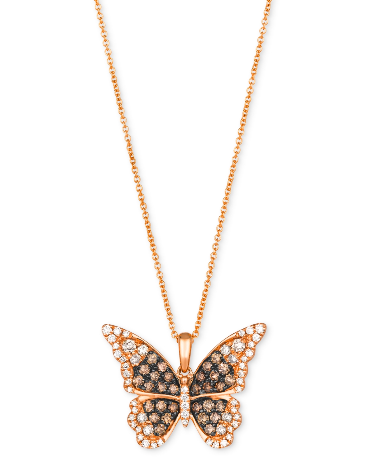 Click here for Le Vian Ombre Chocolate Ombre Diamond & Vanilla Di... prices