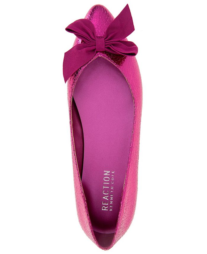 Kenneth Cole Reaction Women's Lily Bow Ballet Flats - Macy's