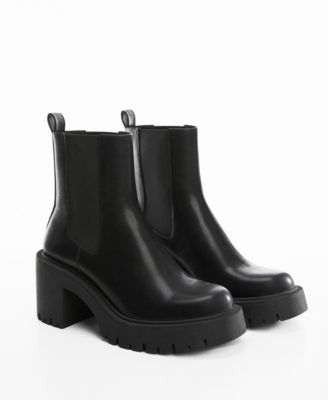 MANGO Women's Track Outsole Boots - Macy's