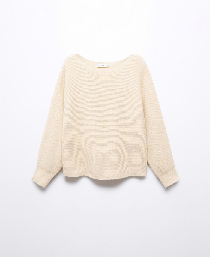 MANGO Women's Puffed Sleeves Sweater - Macy's
