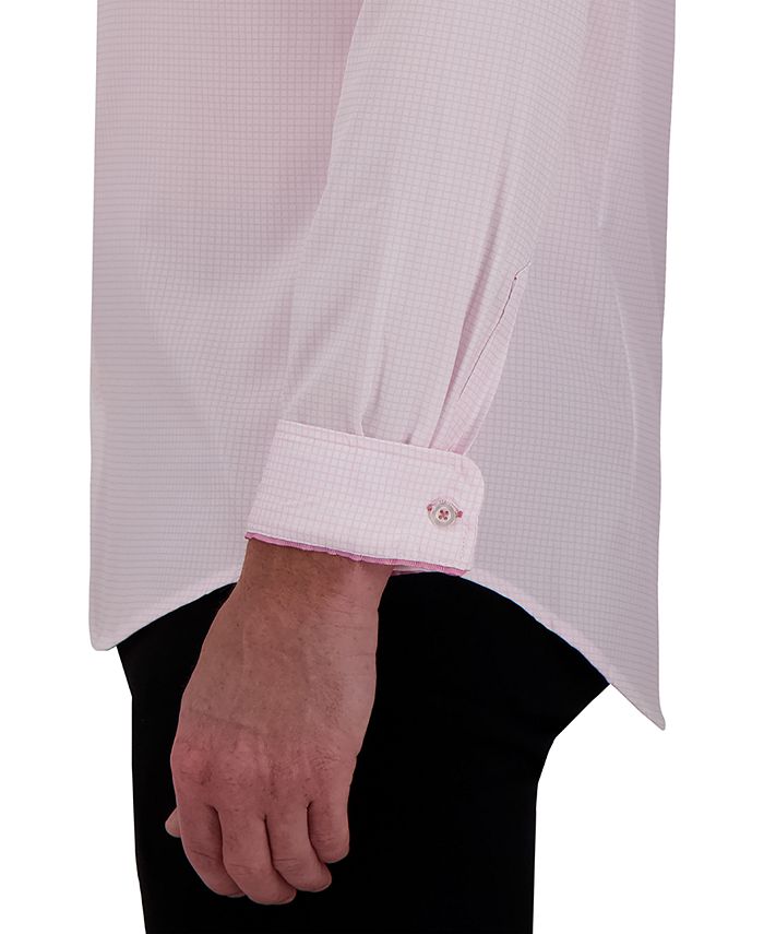 C-LAB NYC Men's Slim-Fit Check-Print Dress Shirt - Macy's