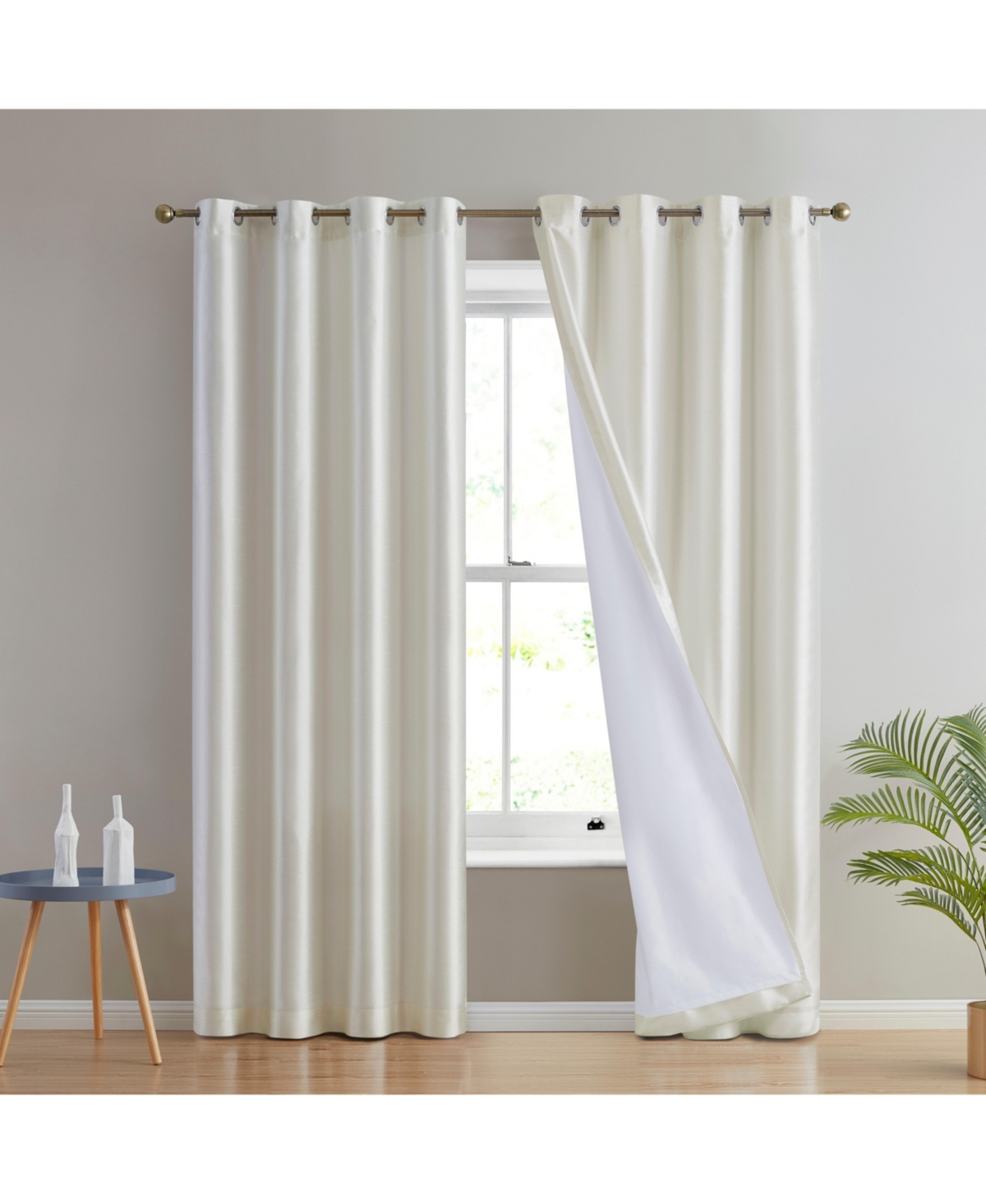 Click here for Hlc.me Jefferson Faux Silk Semi Sheer Light Filter... prices