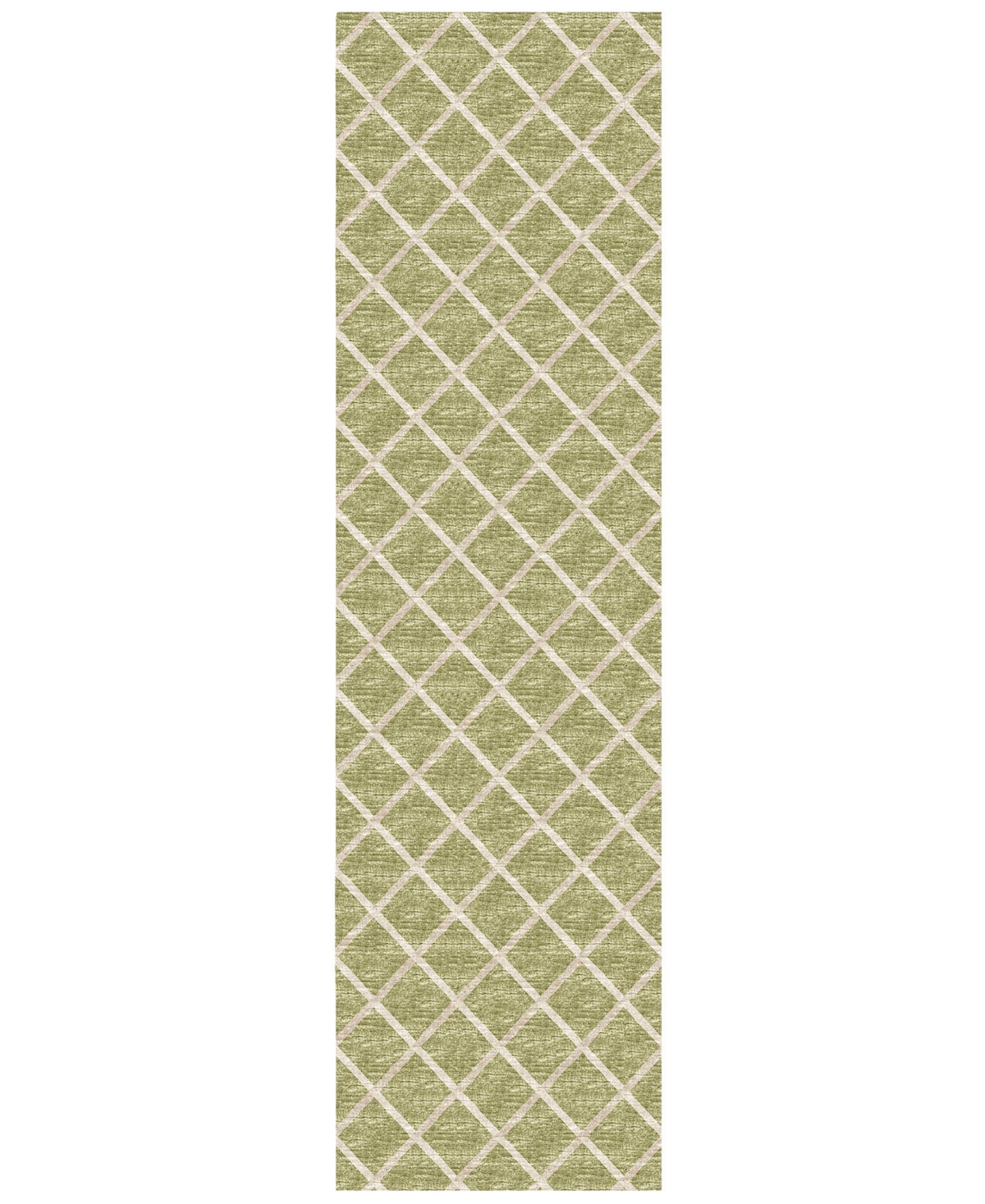 Click here for Dalyn York YO1 23 x 10 Runner Area Rug - Moss prices