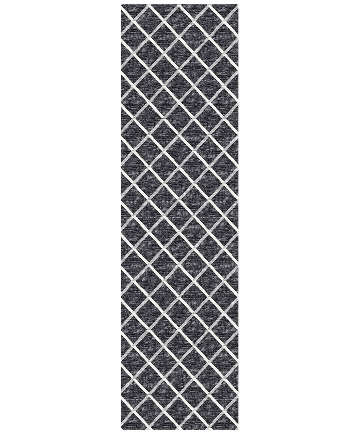 Click here for Dalyn York YO1 23 x 10 Runner Area Rug - Black prices
