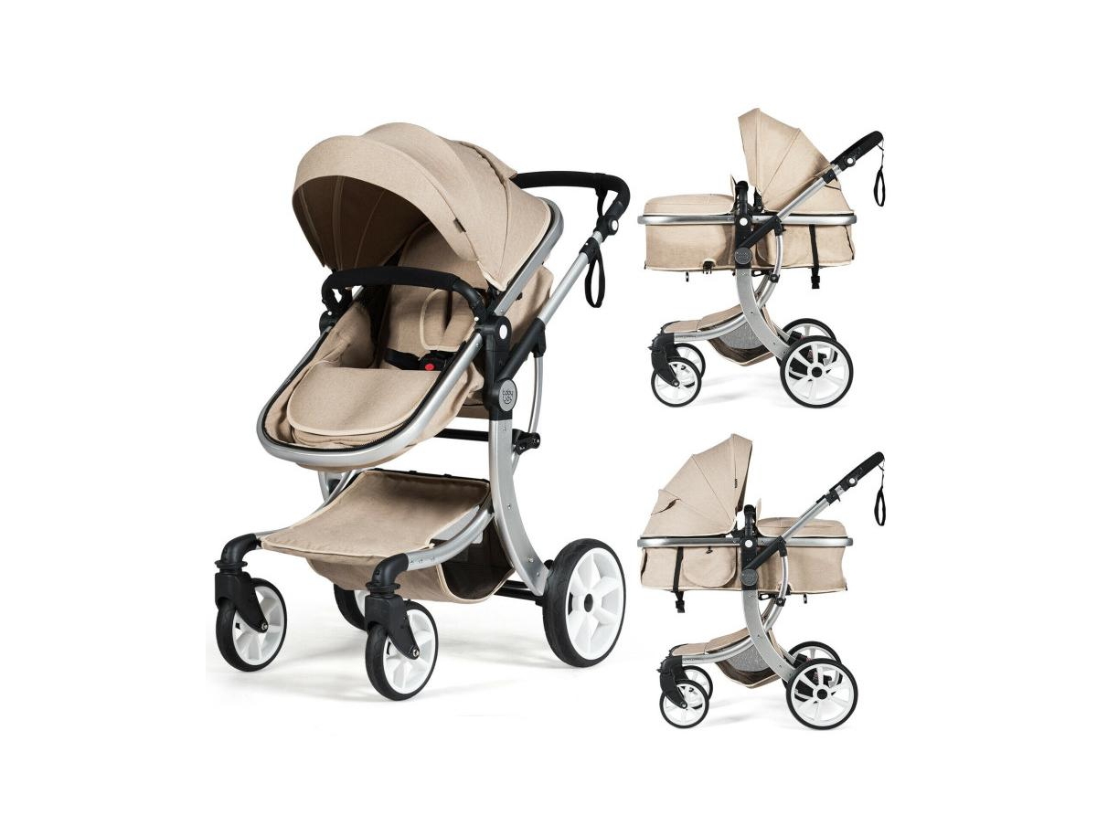 Click here for Folding Aluminum Infant Reversible Stroller with D... prices
