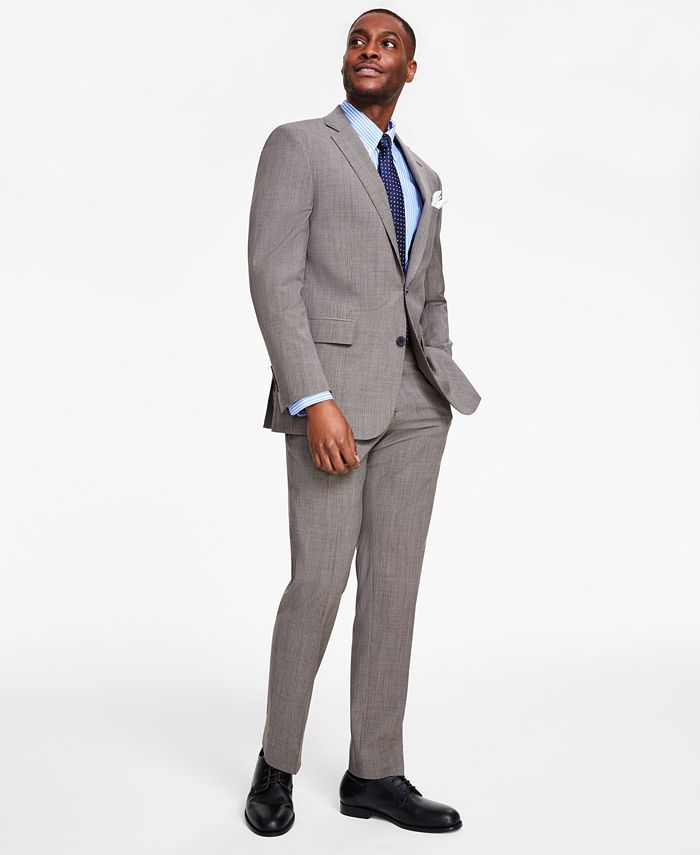 Brooks Brothers Men's Classic-Fit Stretch Wool Blend Suit Separates ...
