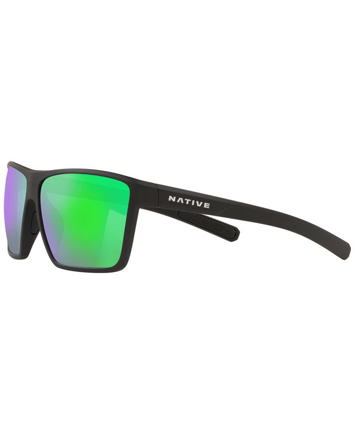 Native Eyewear Native Men's Wells XL Polarized Sunglasses, Mirror ...