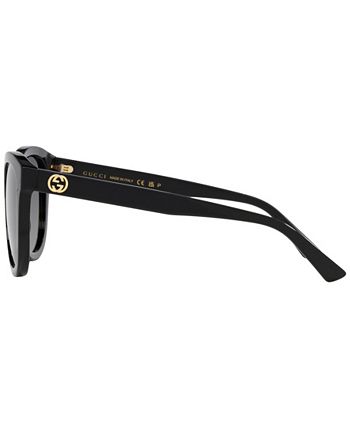 Gucci Women's Polarized Sunglasses, Gradient GG1315S - Macy's
