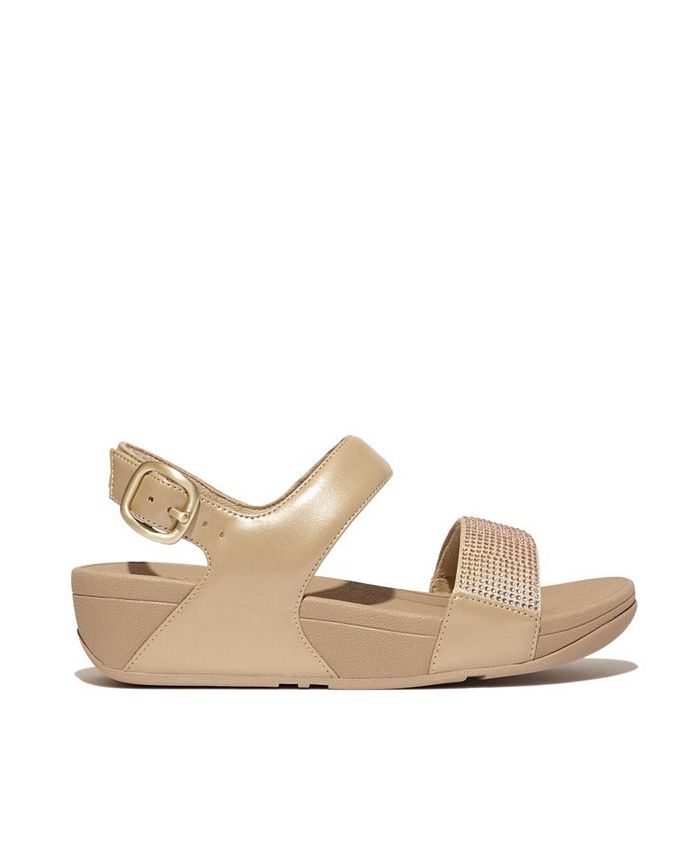 FitFlop Women's Lulu Crystal Back-Strap Sandals - Macy's