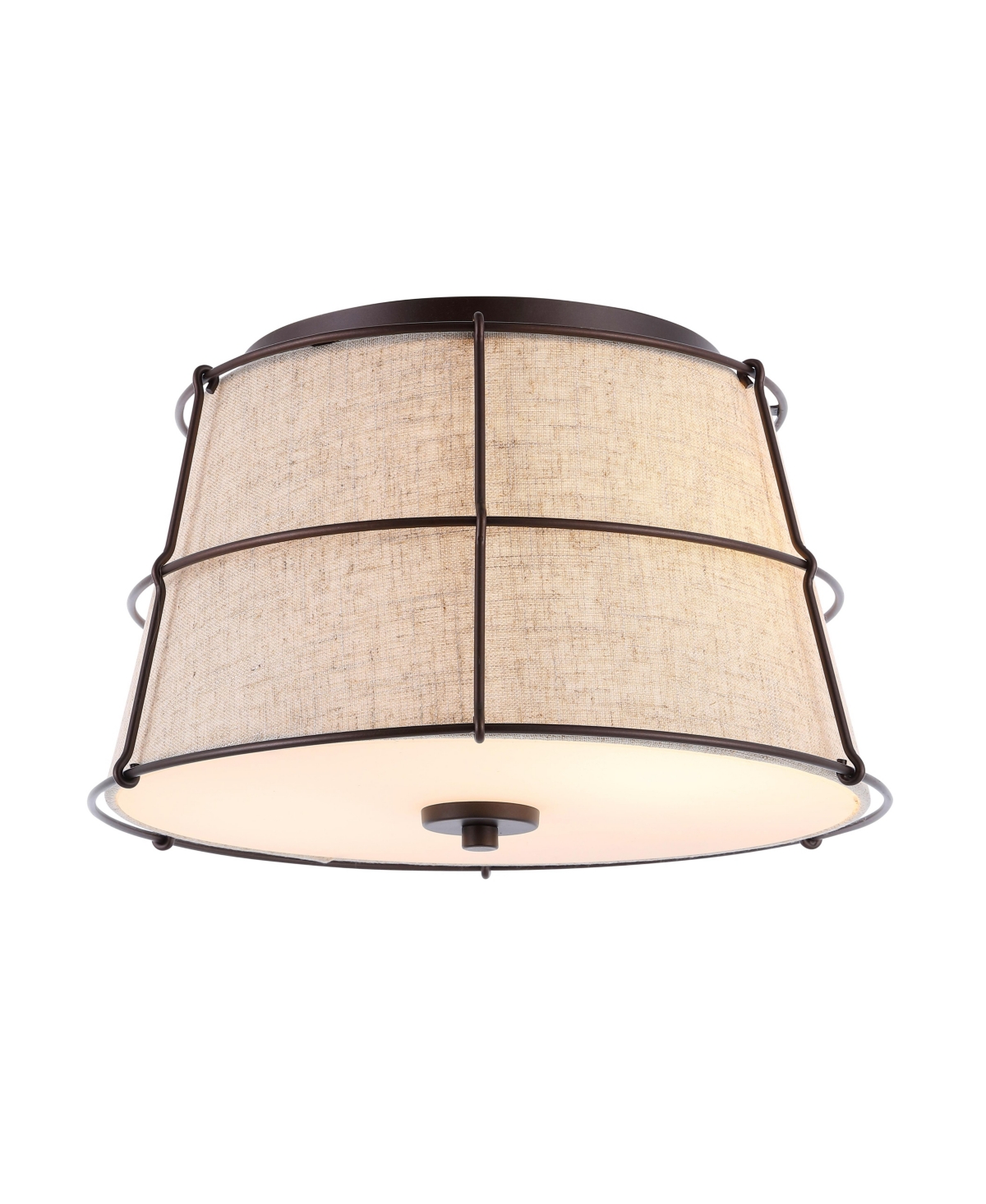 Click here for Jonathan Y Silas Rustic Farmhouse Led Flush Mount... prices