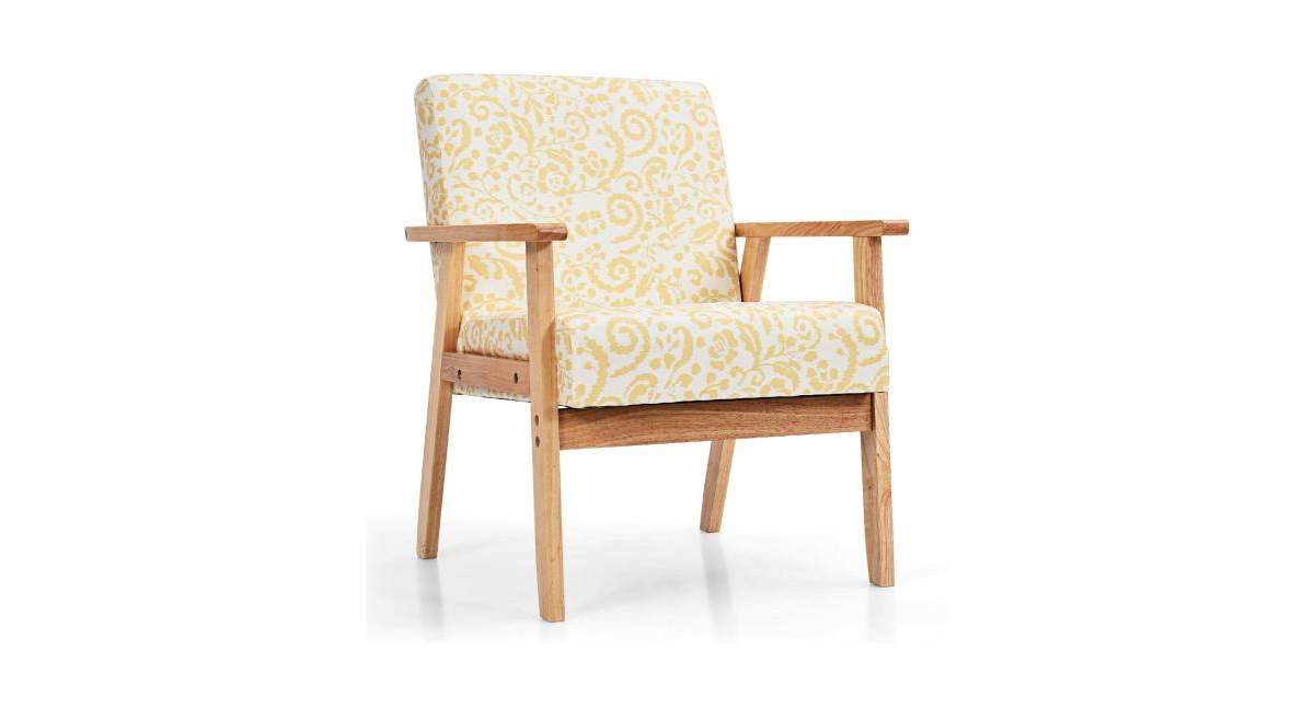 Click here for Slickblue Modern Accent Armchair Fabric Lounge Cha... prices