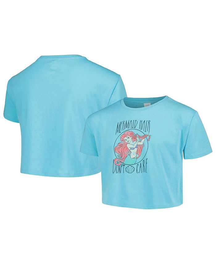 Mad Engine Big Girls Blue The Little Mermaid Mermaid Hair Don't Care ...