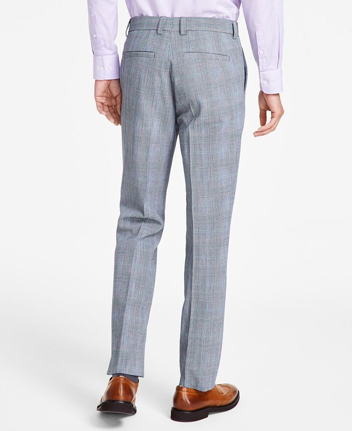 Hugo Boss Men's Modern-Fit Plaid Suit Pants - Macy's
