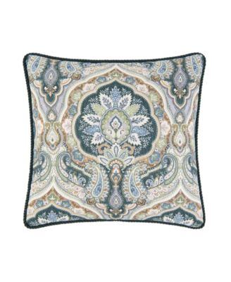 Rose Tree Harrogate Paisley Print Decorative Pillow, 18" x 18" - Macy's