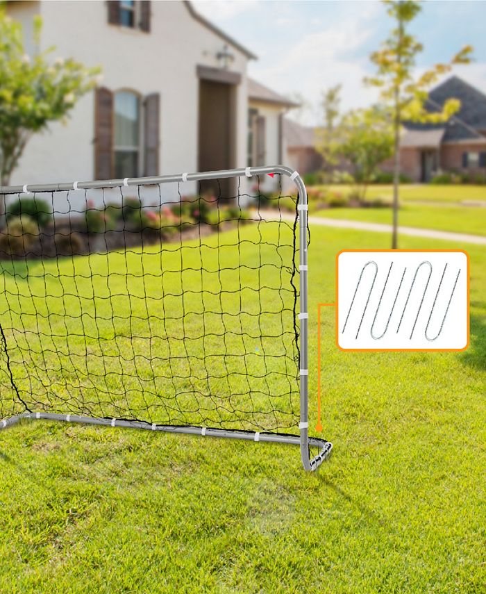 NET PLAYZ Backyard Soccer Goal, Metal Soccer Goal, 6' x 4' - Macy's