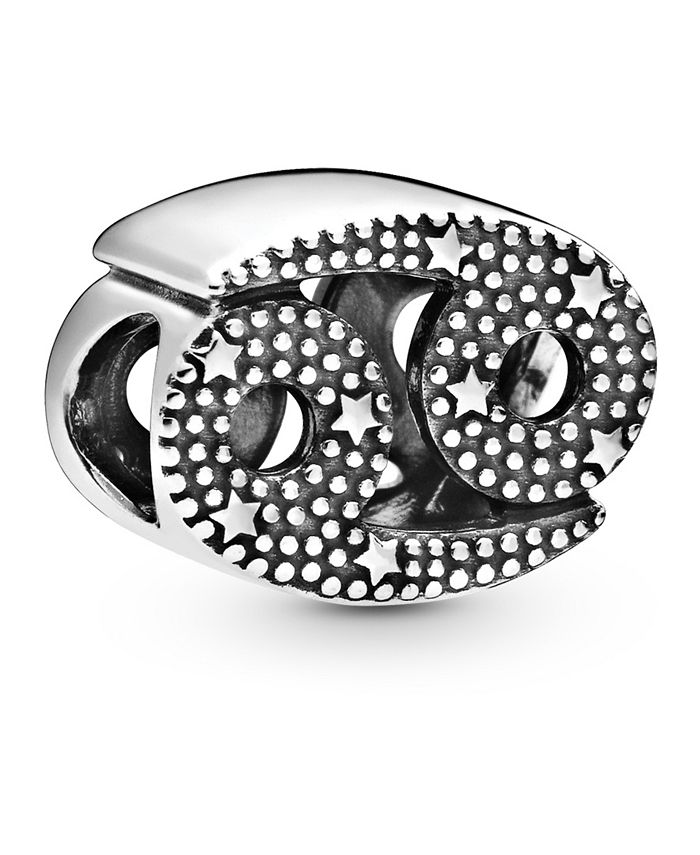 Pandora Sterling Silver Zodiac Charm - Macy's