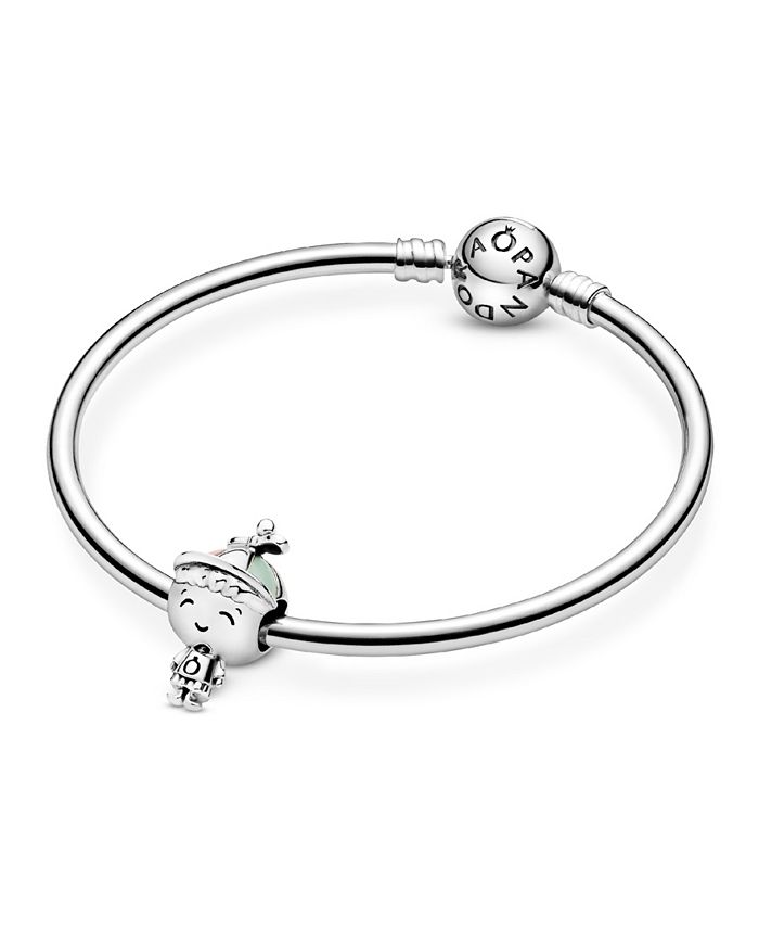 Pandora Sterling Silver Little Boy Charm - Macy's