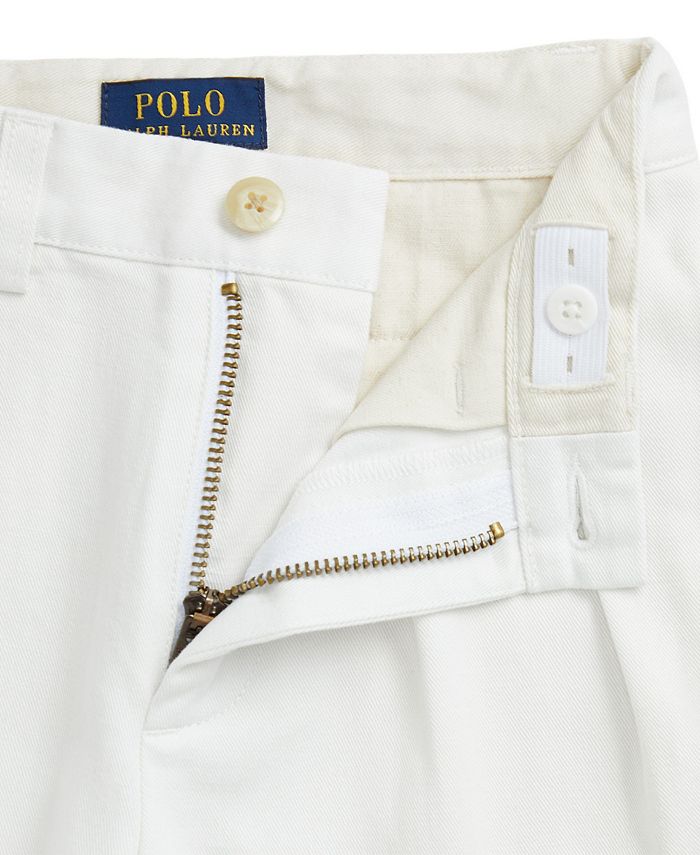 Polo Ralph Lauren Toddler and Little Boys Whitman Relaxed Fit Pleated ...