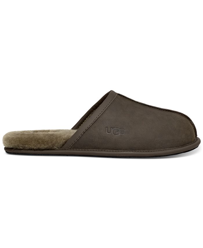 UGG® Men's Scuff Leather Loafers - Macy's